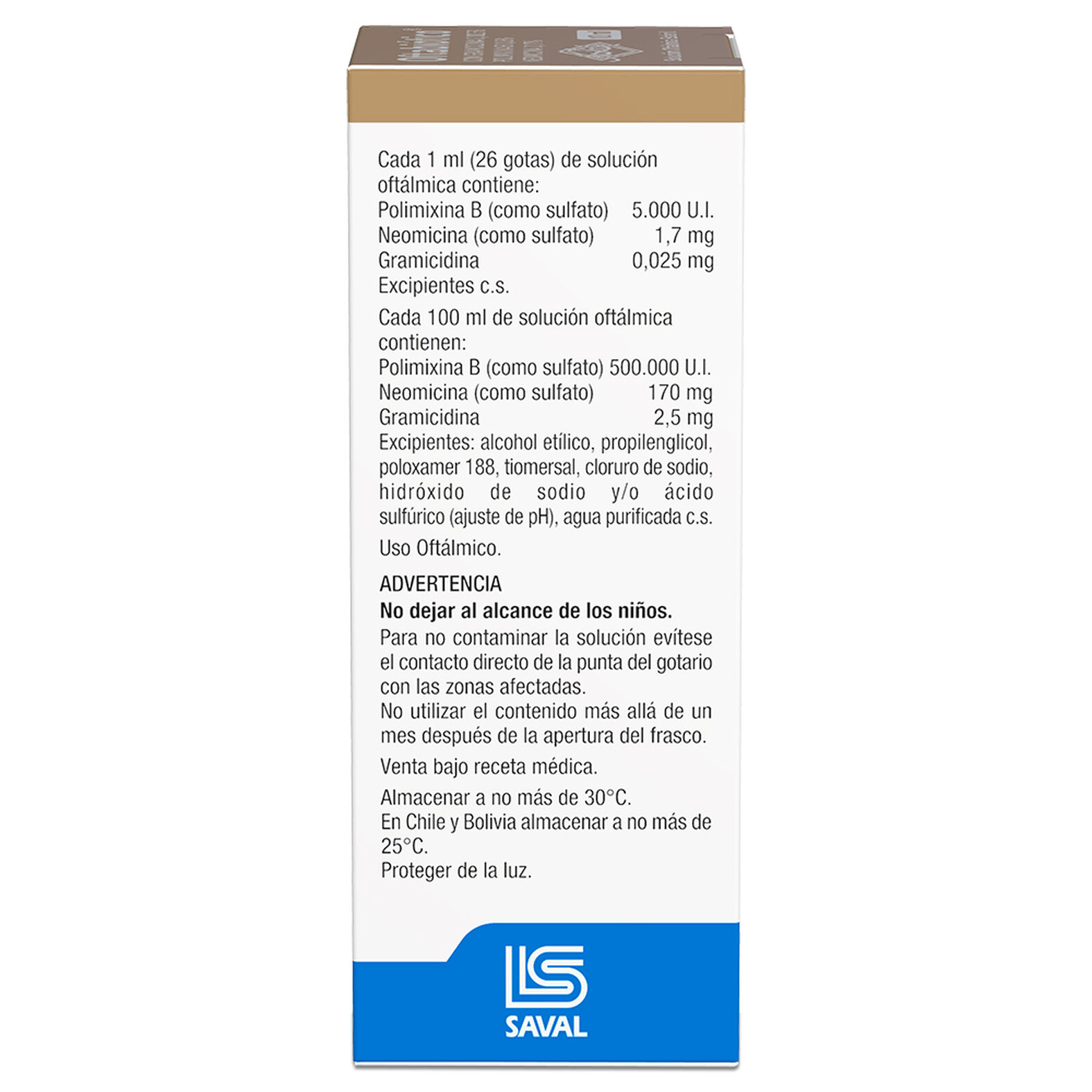 Oftabiotico x 10 mL Solución Oftálmica | Farmacias Ahumada