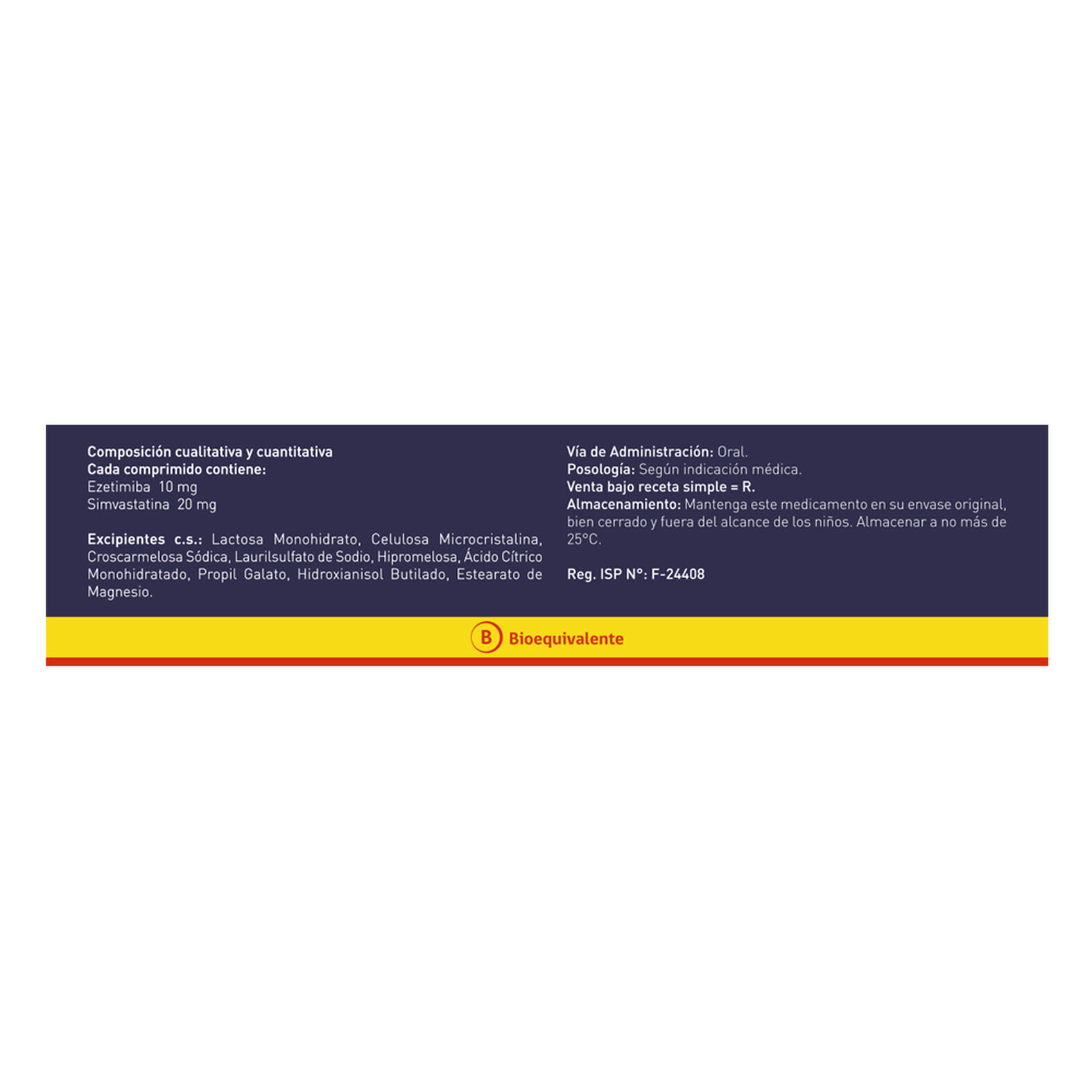 Zetirol S10 20 mg | 28 comprimidos