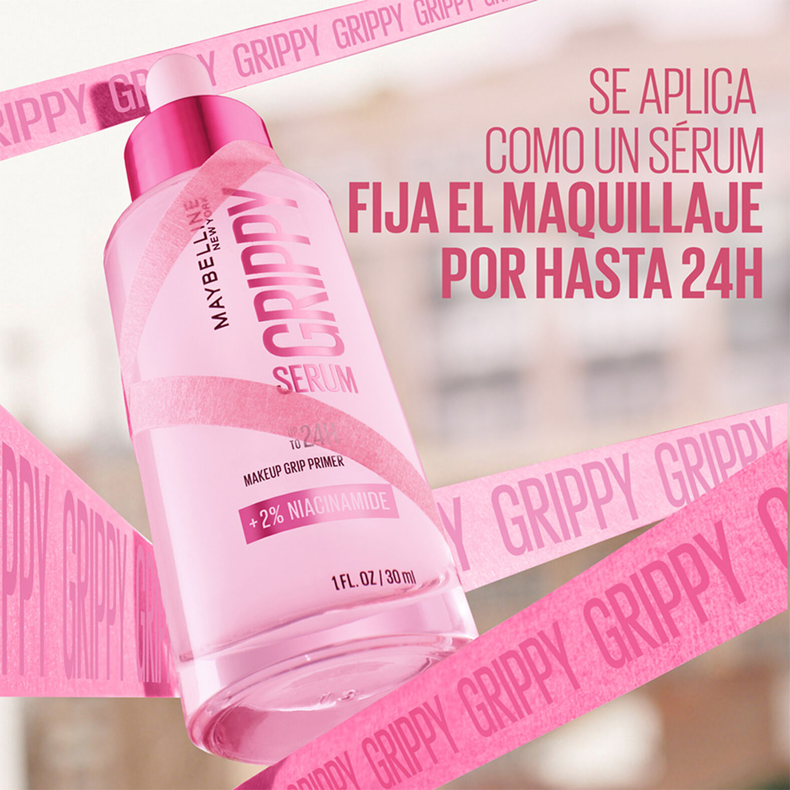 Primer Maybelline Fit Me Grippy Fijador de Maquillaje 30 mL | Farmacias ...