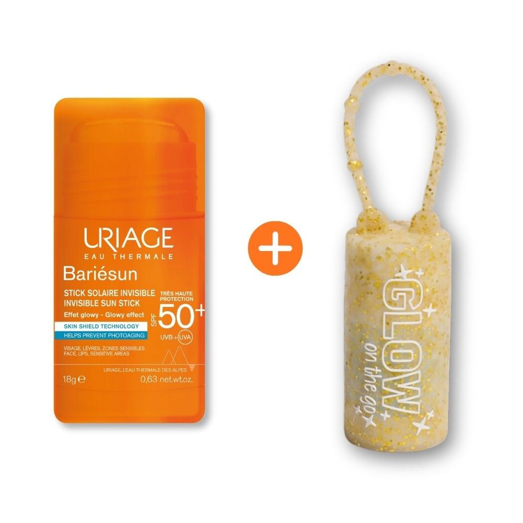 Protector Solar Stick Invisible SPF50+ 18g con funda Glow - Uriage