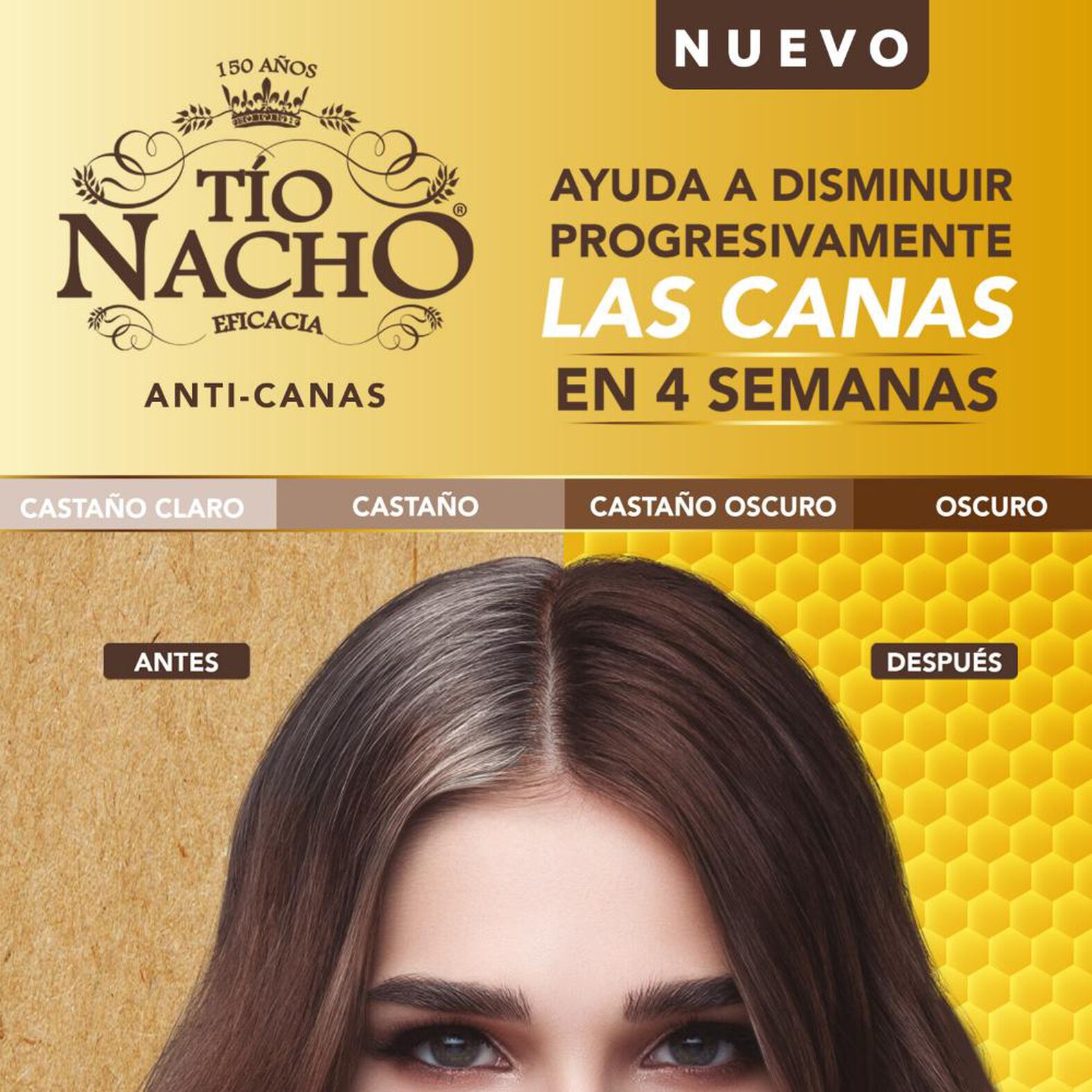 Tío Nacho Shampoo Anti-Canas Henna 950ml | Farmacias Ahumada