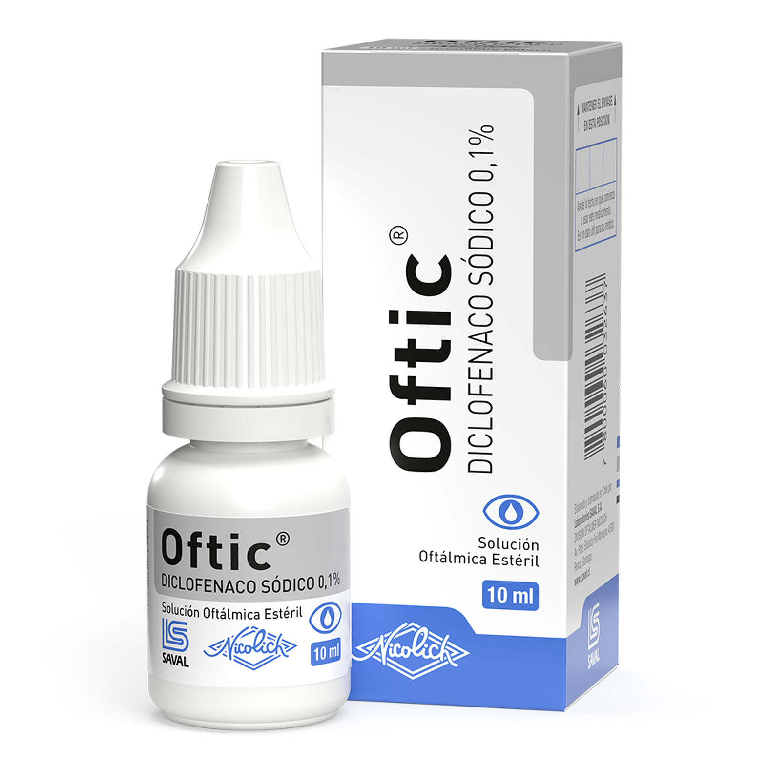 Oftic 1 mg/mL x 10 mL | Solución oftálmica