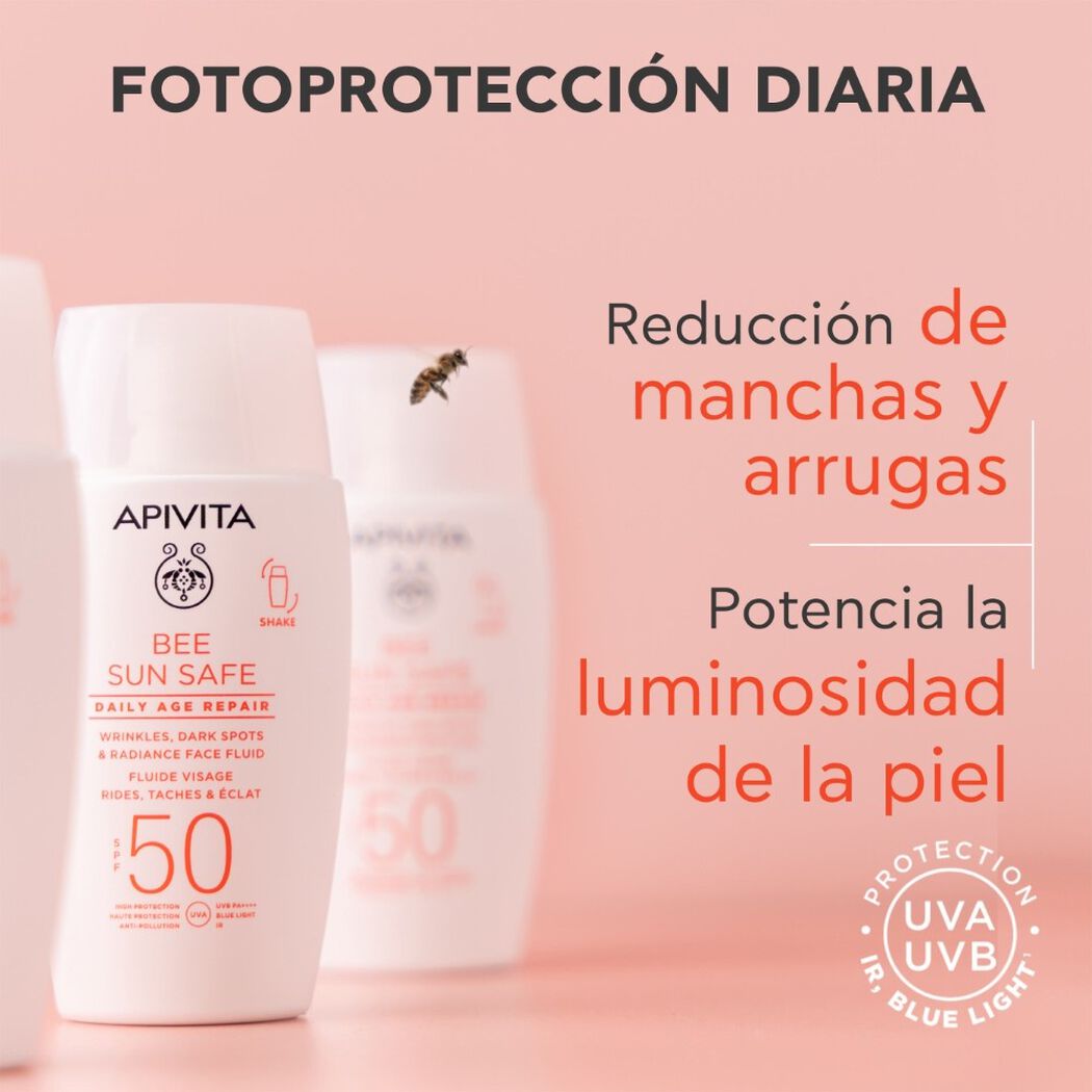 Protector solar Apivita Bee Sun Safe Daily Age Repair FPS50+ 50 ml
