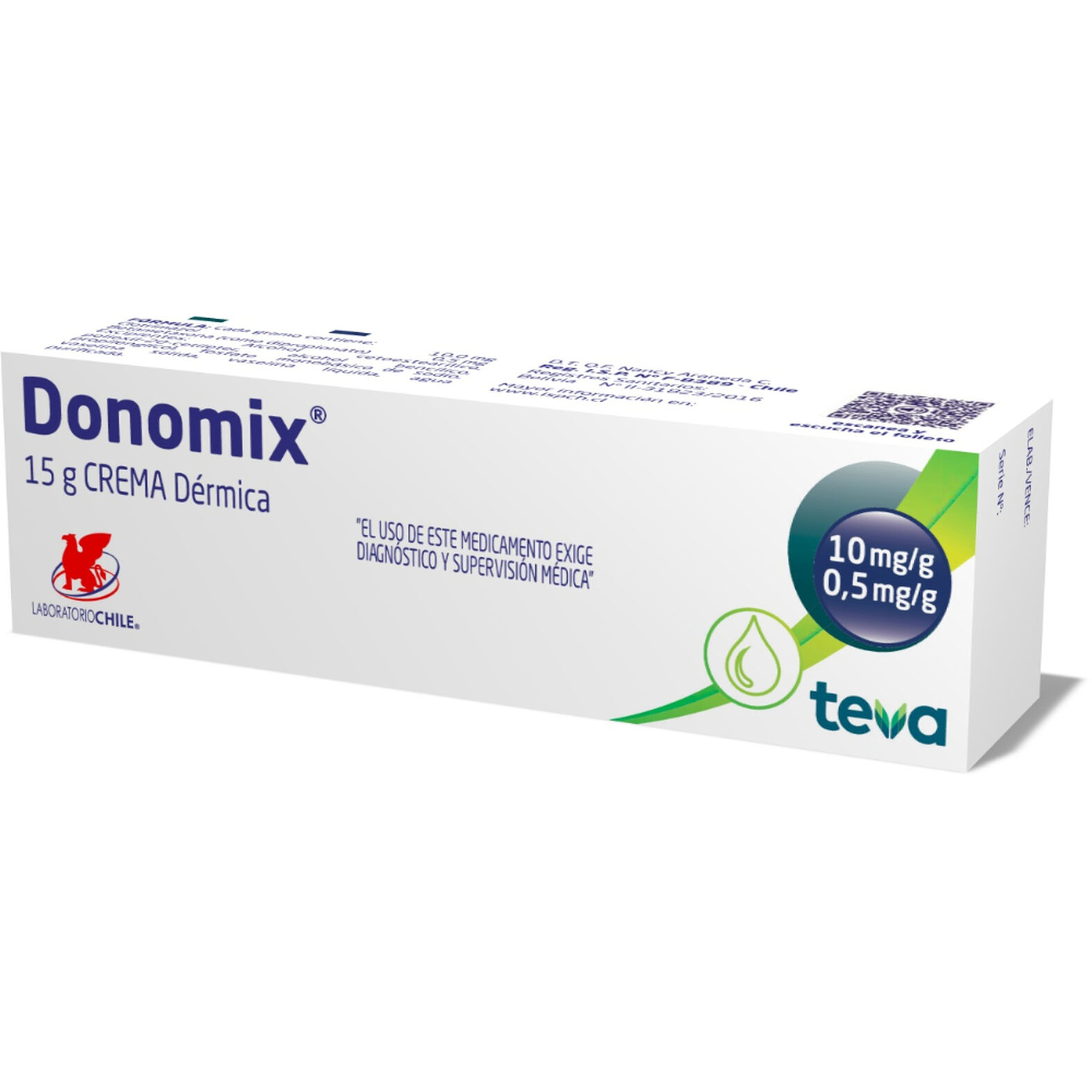 Donomix 15 g | Crema tópica