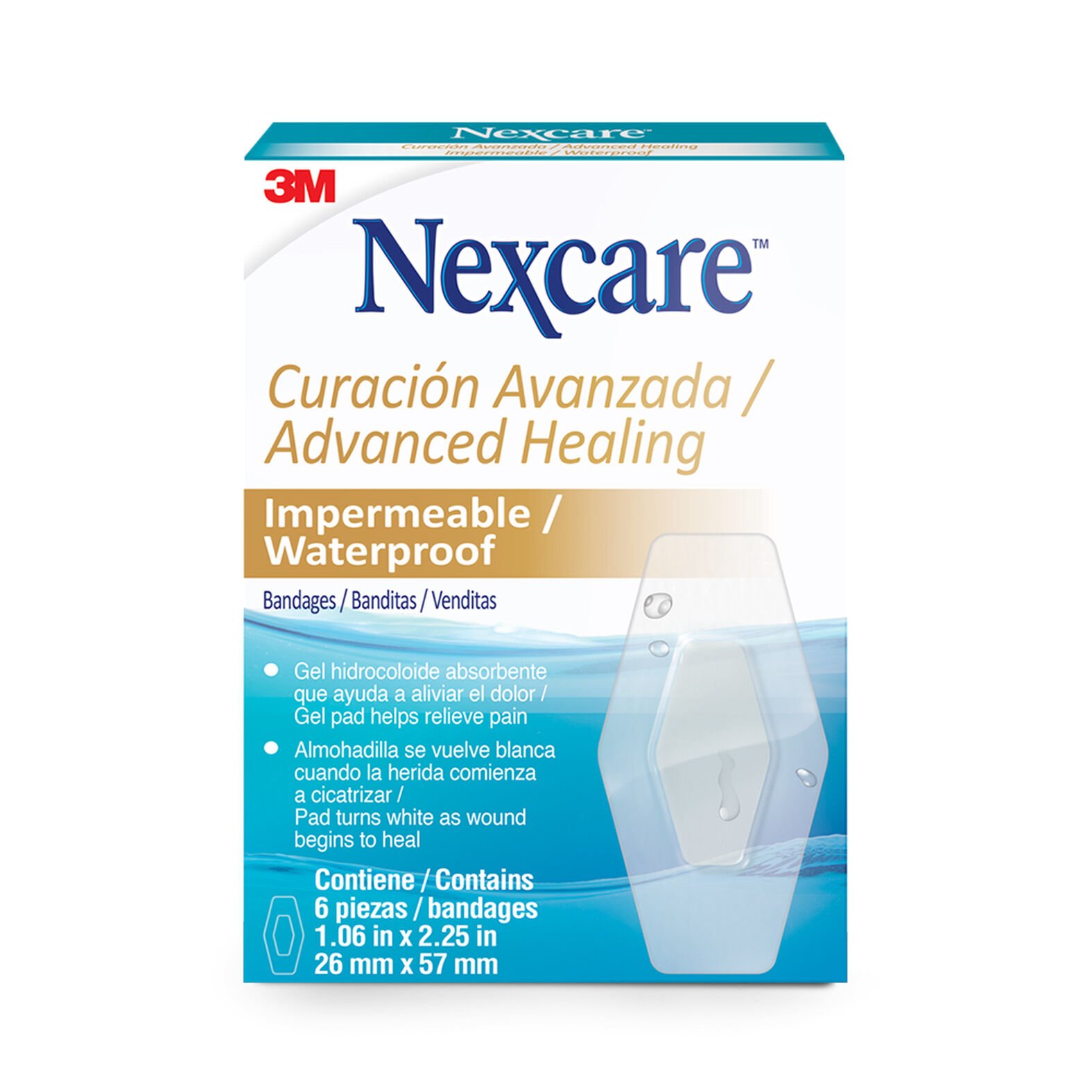 Parches Hidrocoloide, Curación Avanzada. Nexcare | Farmacias Ahumada