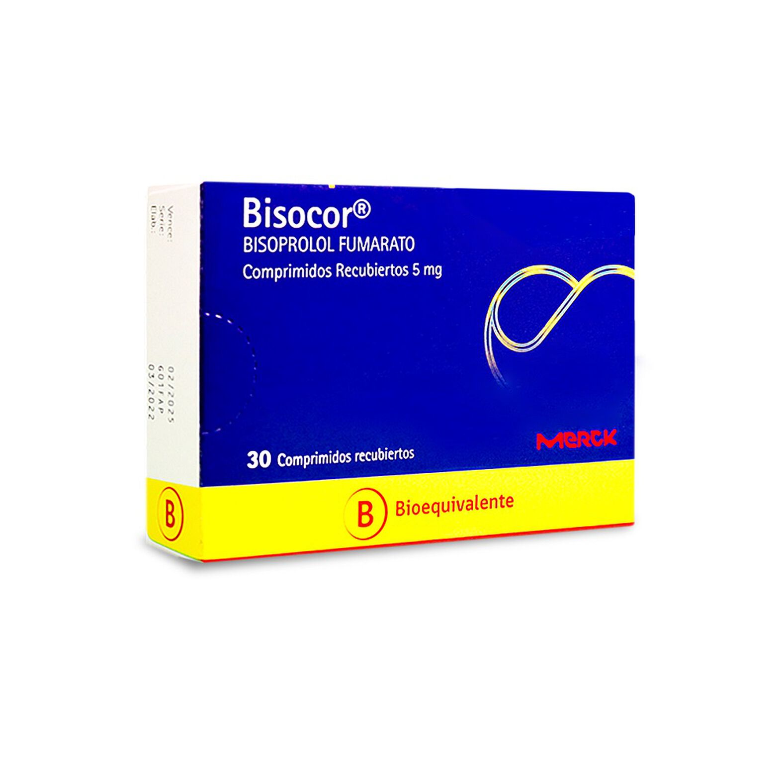 Bisocor 5 mg x 30 Comprimidos Recubiertos | Farmacias Ahumada