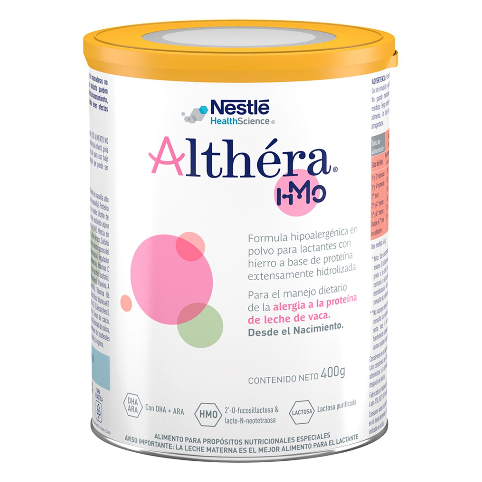 Fórmula Infantil Althera con HMO 400 g | Farmacias Ahumada