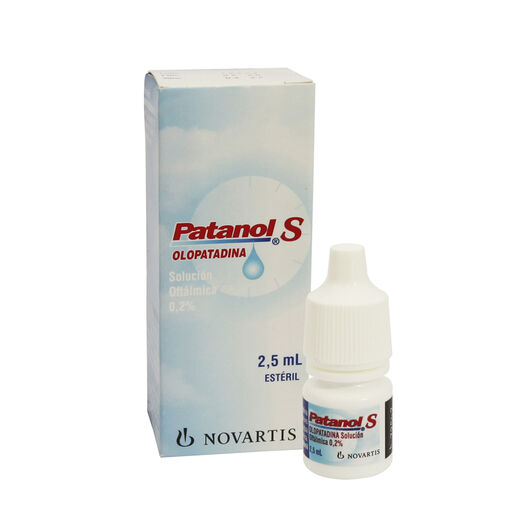Patanol-S 0,2 % x 2,5 mL Solución Oftálmica | Farmacias Ahumada