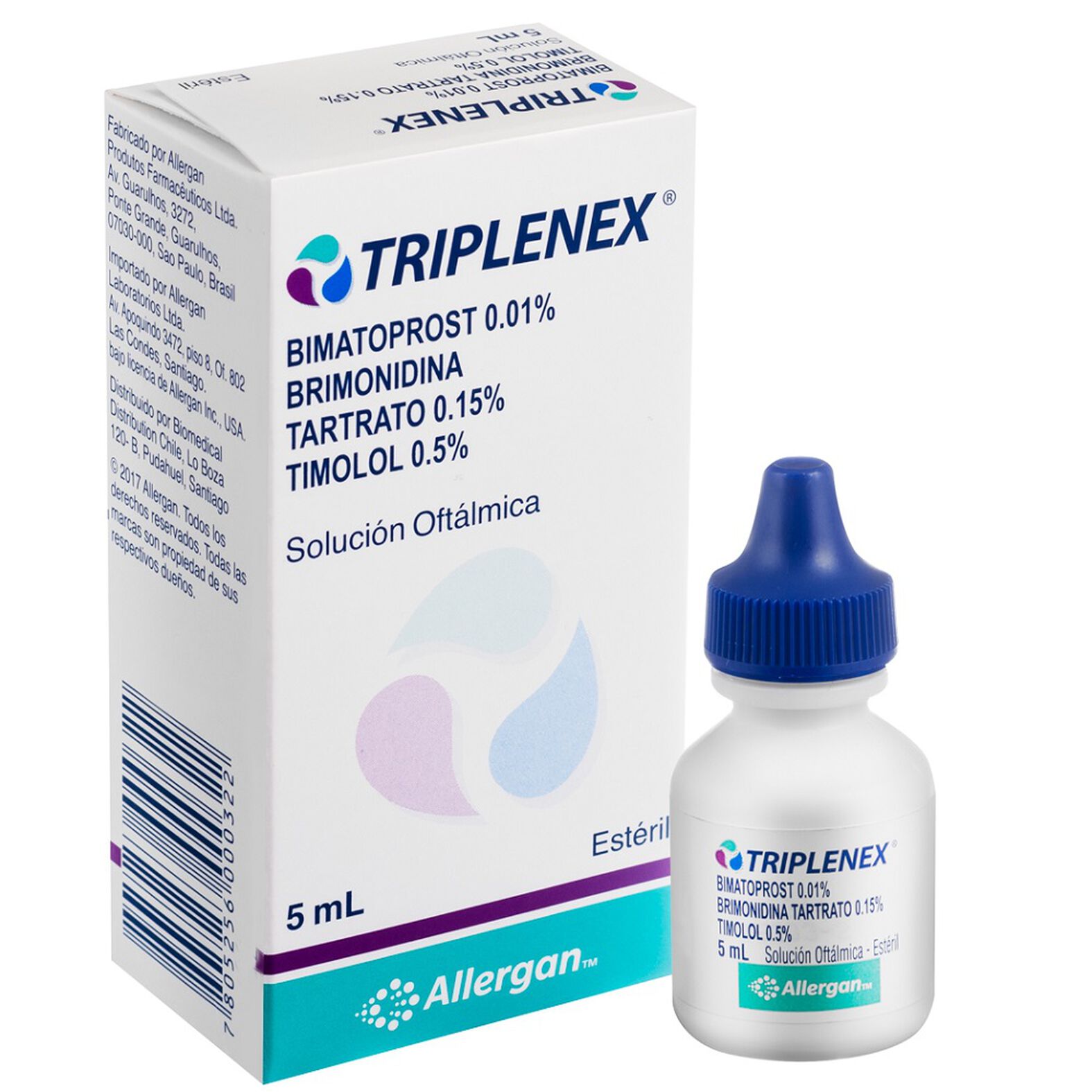 Solución Oftálmica Triplenex 5ml