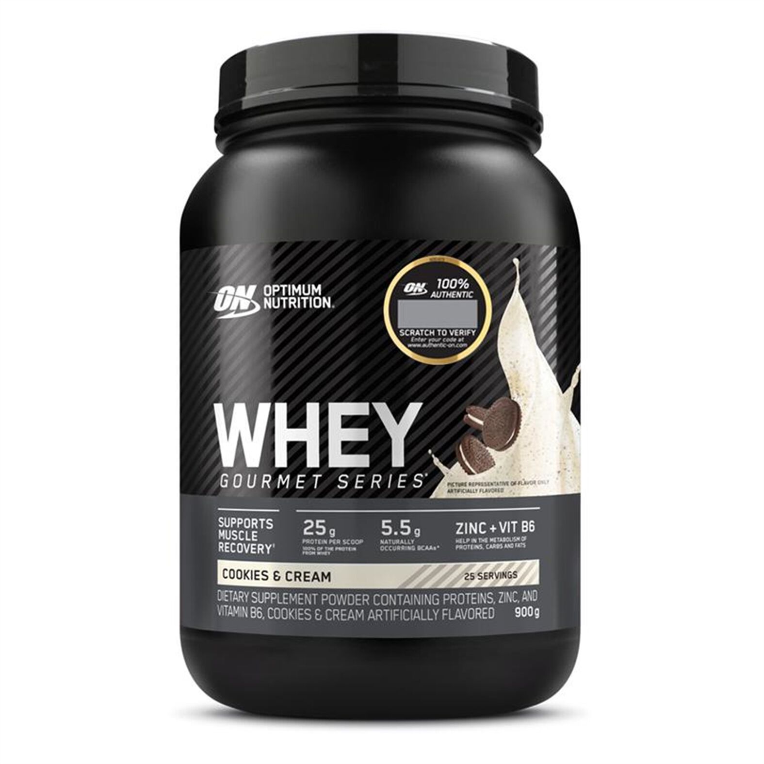 Whey Protein Gourmet Series Cookies Cream 900g