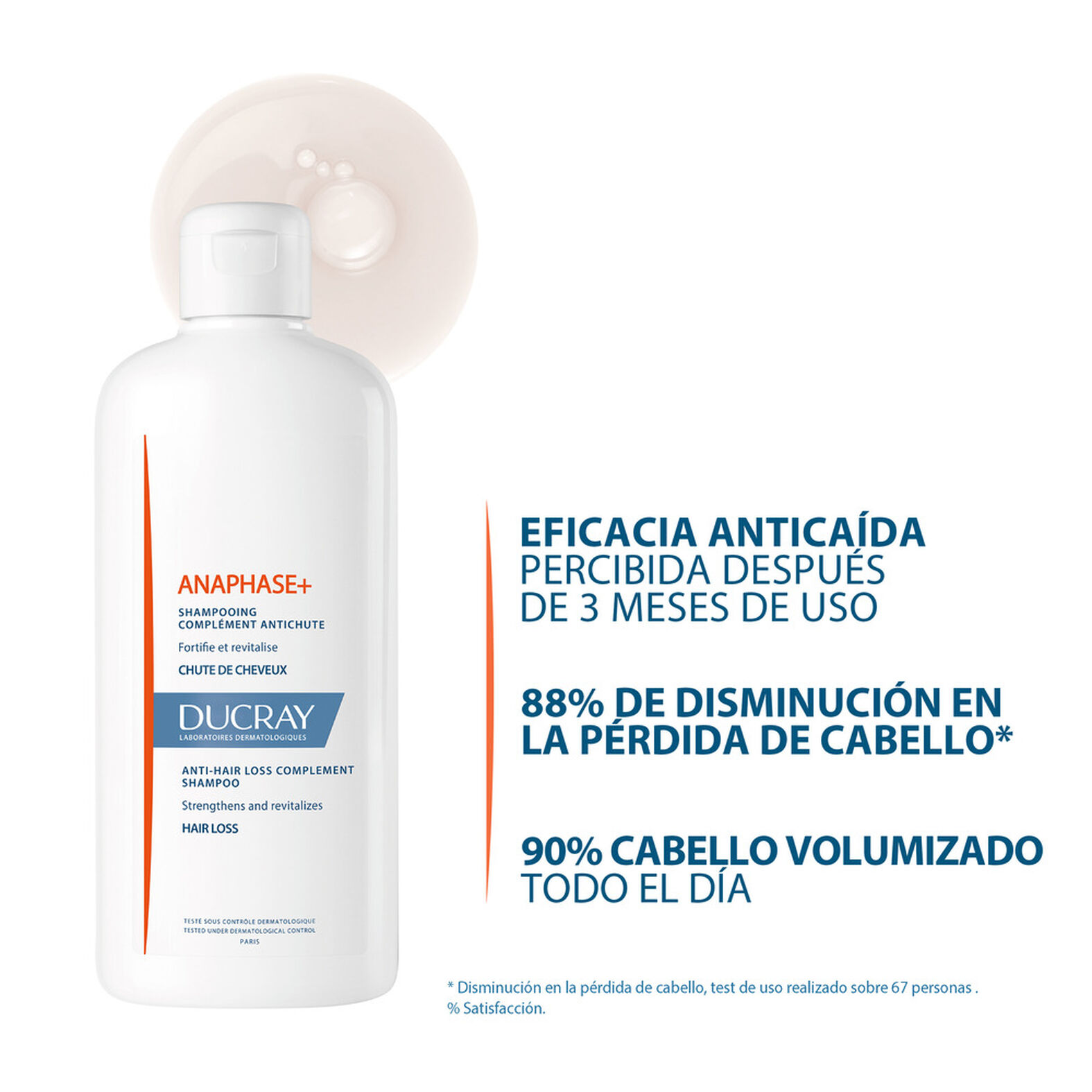 Shampoo Ducray Anaphase 400 mL | Farmacias Ahumada