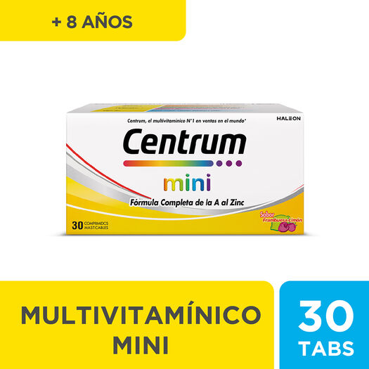 Centrum Mini 30 comprimidos | Farmacias Ahumada