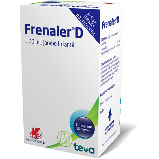 Frenaler D Infantil x 100 mL Jarabe | Farmacias Ahumada