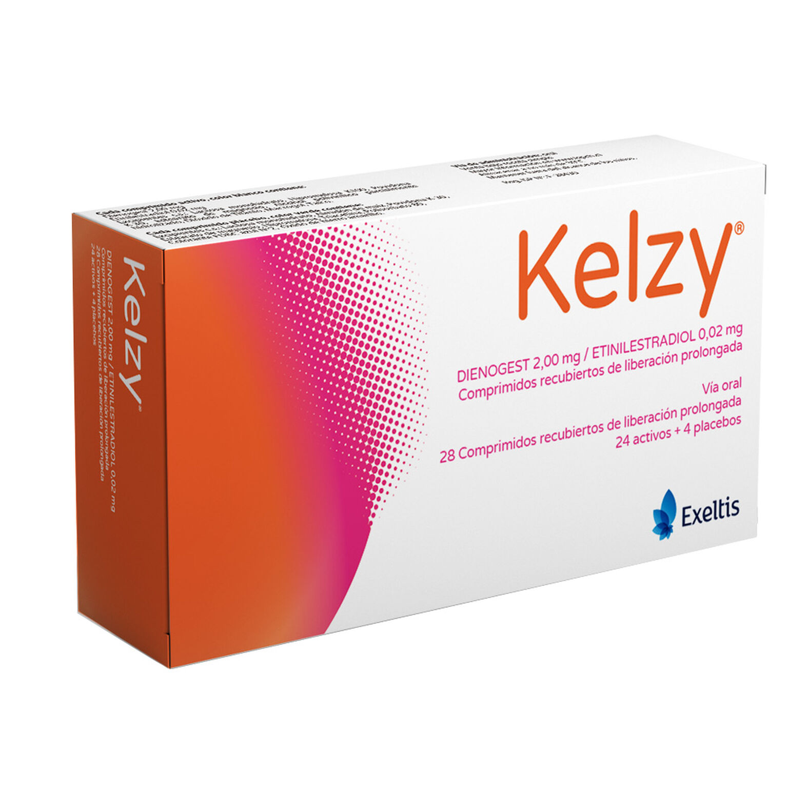 Kelzy 28 Comprimidos Recubiertos de Liberación Prolongada | Farmacias ...