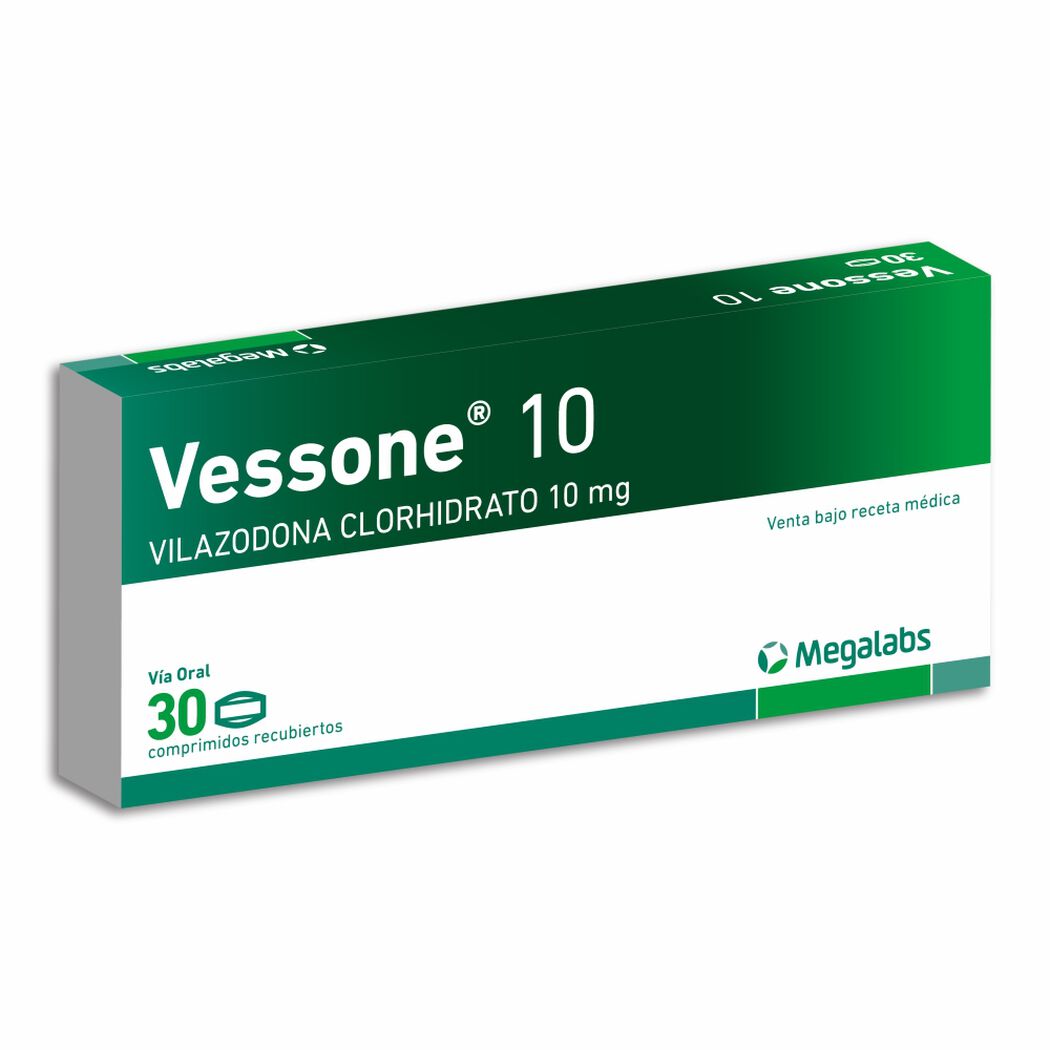 Vessone 10 Mg 30 Comprimidos Recubiertos | Farmacias Ahumada