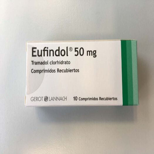 Eufindol 50 mg x 10 Comprimidos Recubiertos | Farmacias Ahumada