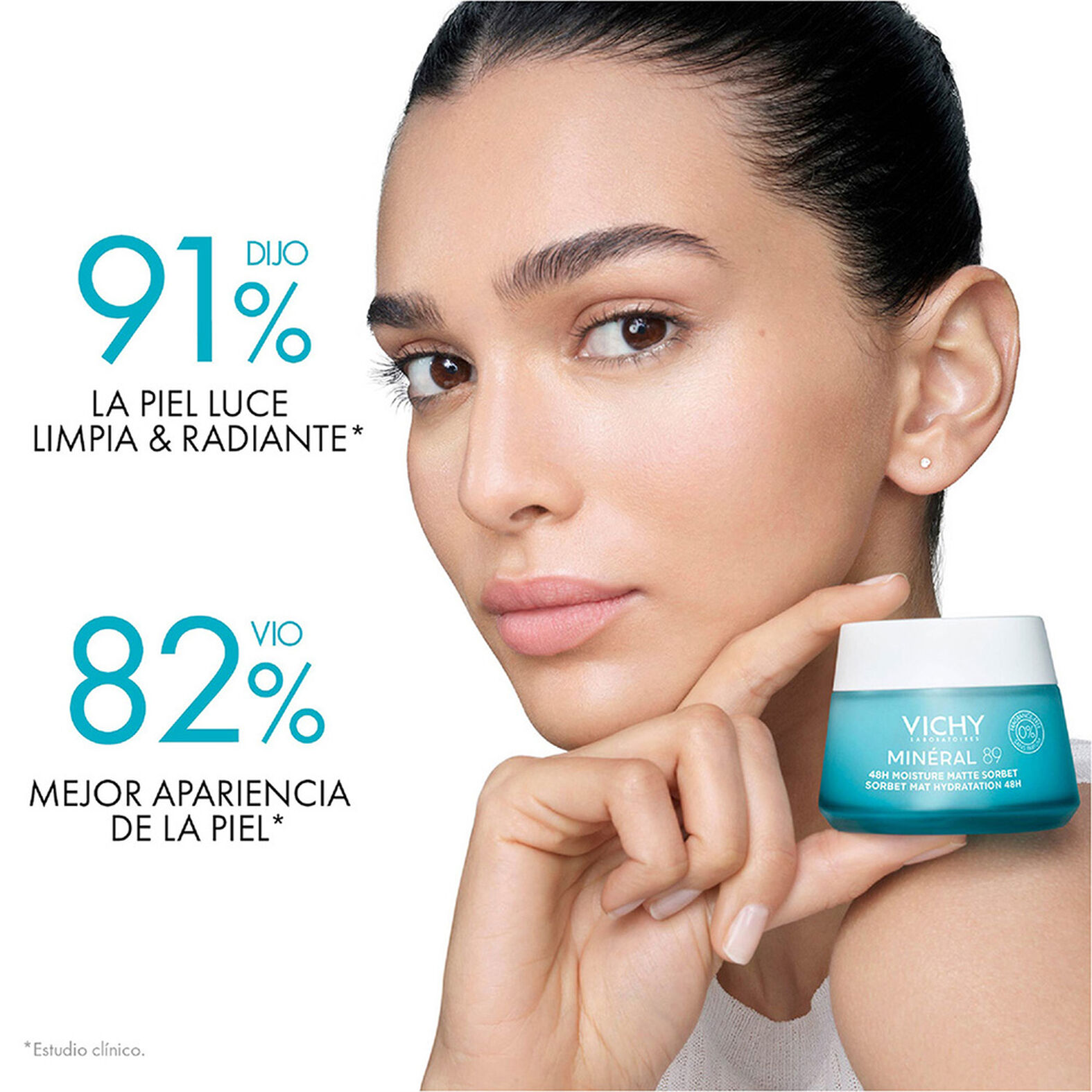 Crema Vichy Minéral 89 Matte Sorbet 50 mL | Farmacias Ahumada