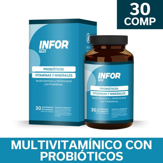 Infor Pro 3 x 30 Comprimidos Recubiertos | Farmacias Ahumada