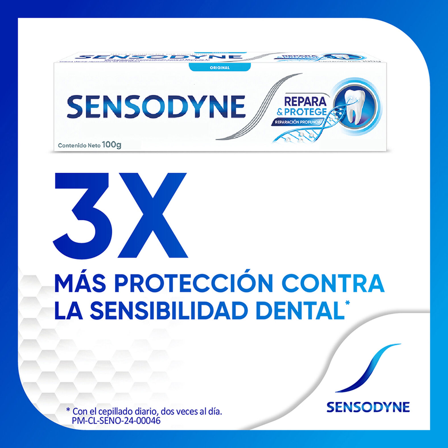 Pasta dental Sensodyne Repara y Protege 100 g