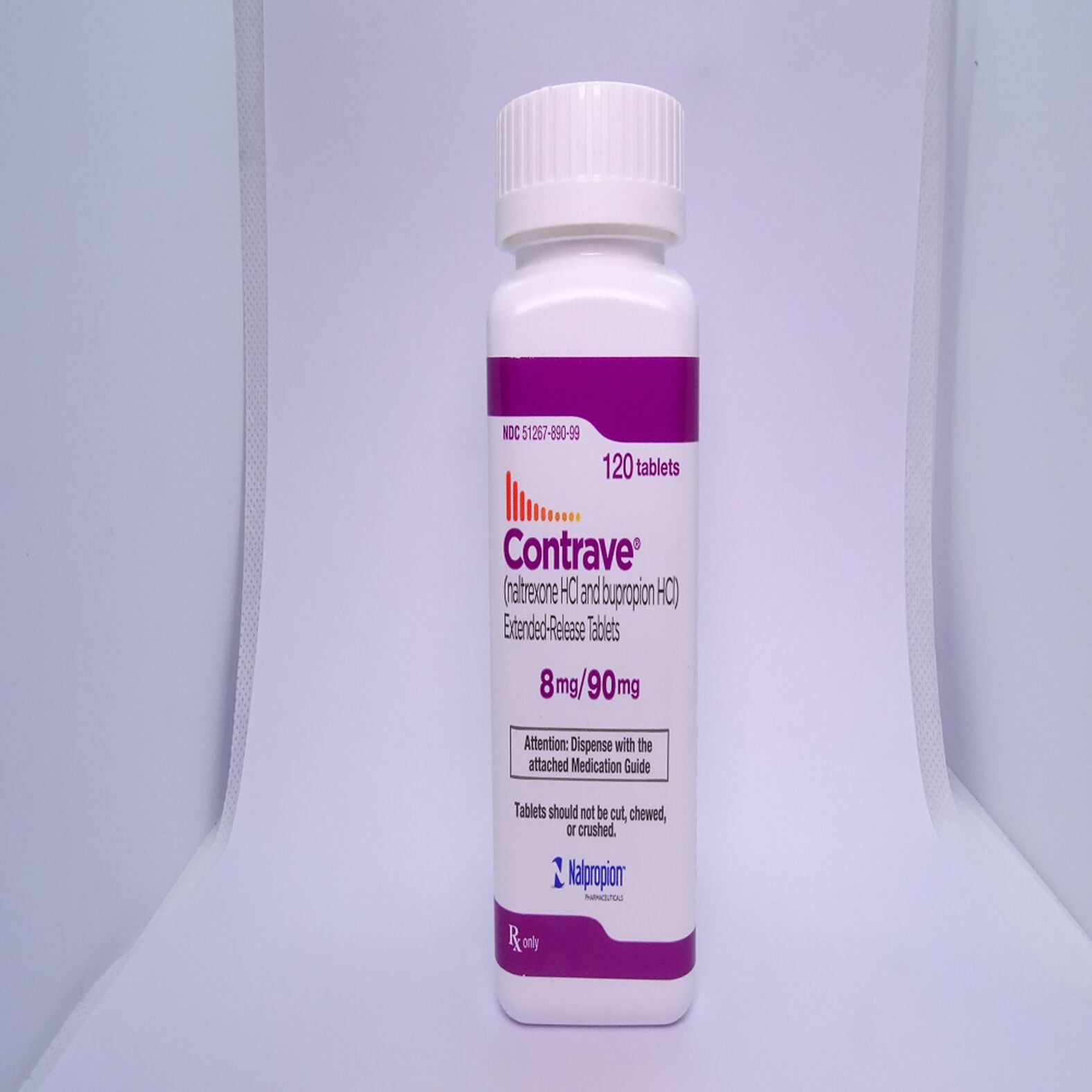 Contrave 8 mg/90 mg x 120 Comprimidos Recubiertos de Liberación ...