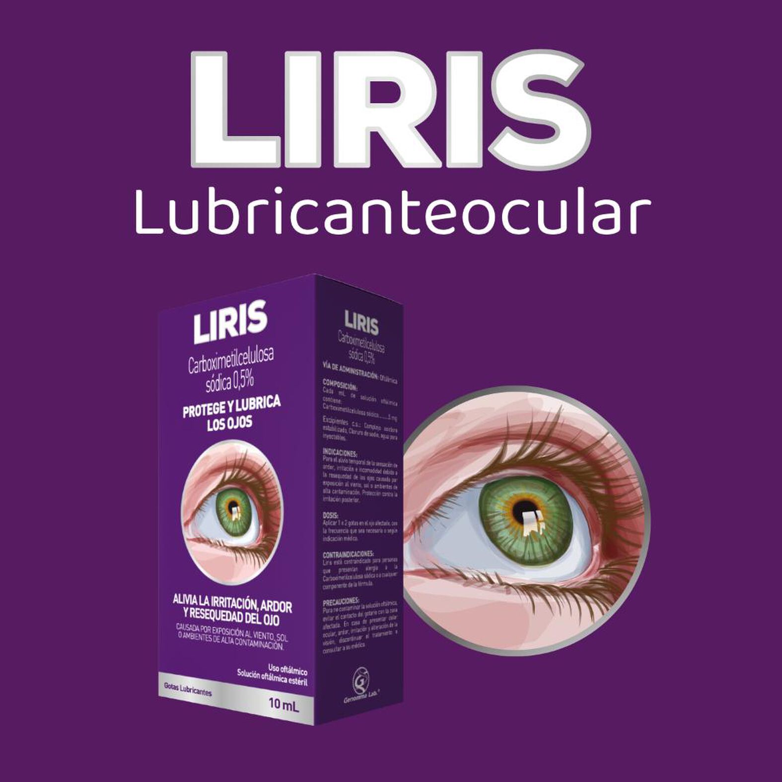 Solución Oftálmica Liris 10mL | Farmacias Ahumada
