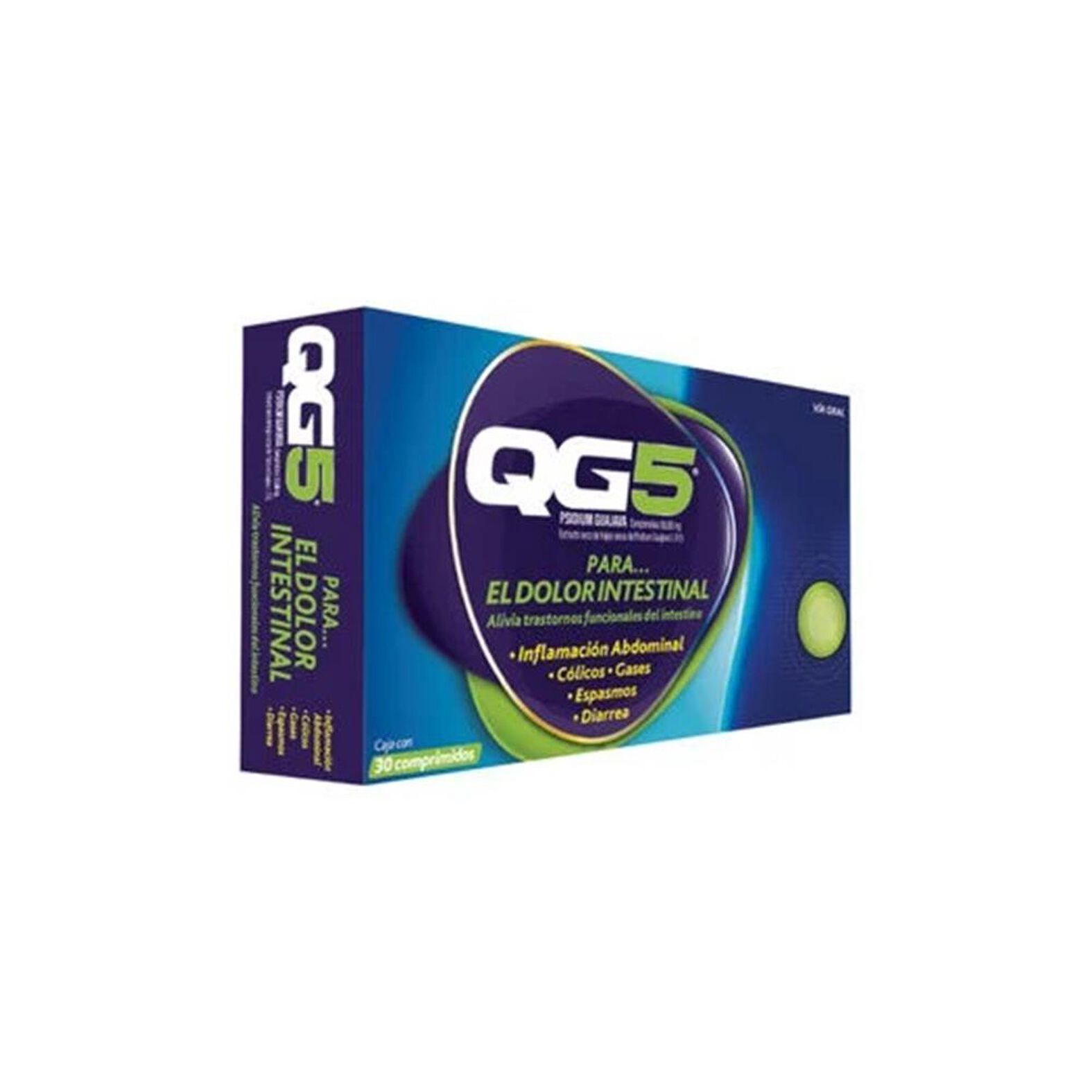 QG5 Psidium Guajava | Alivio cólicos e inflamación 30 comp