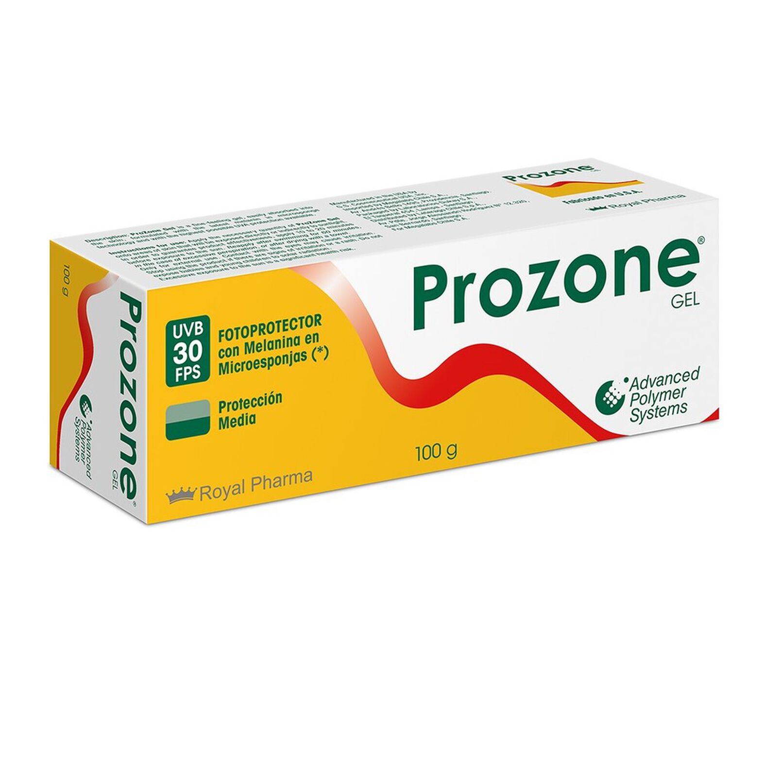 Protector Solar Prozone Gel Fps 30 100 g | Farmacias Ahumada