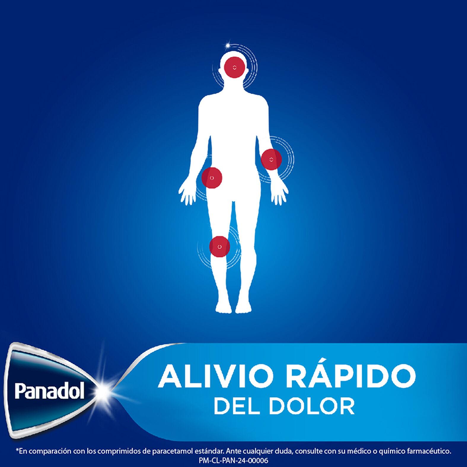 Panadol Advance 500mg x 48 comprimidos