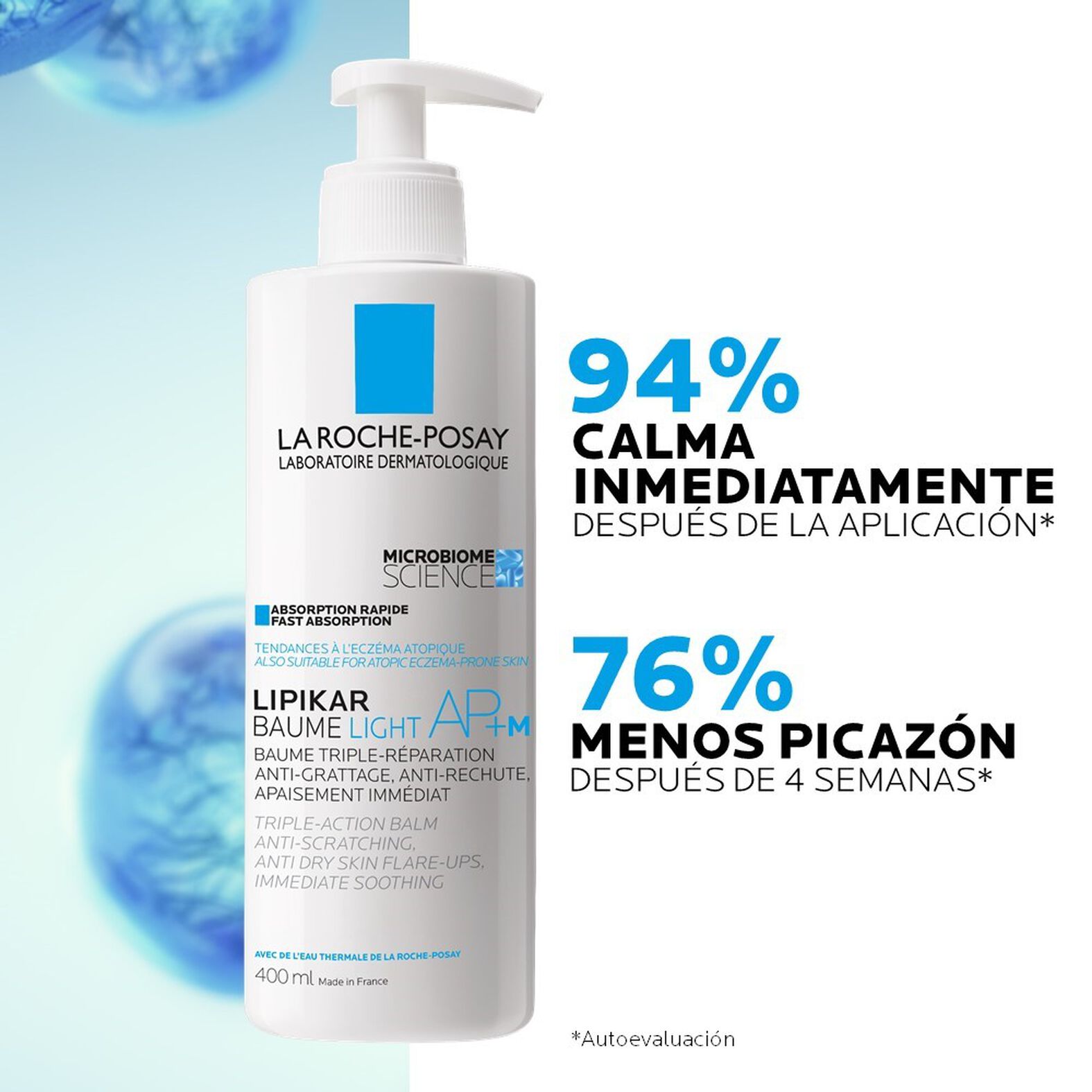 Bálsamo La Roche Posay Hidratante Lipikar Baume Light AP+ M 400 mL | Farmacias Ahumada