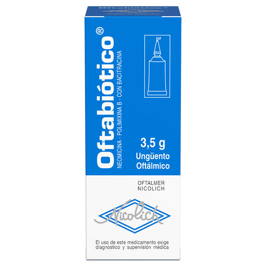 Oftabiótico x 3.5 g Ungüento Oftálmico | Farmacias Ahumada