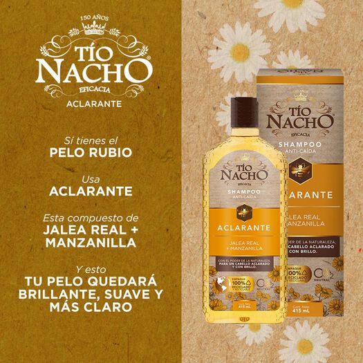 Tío Nacho Shampoo Aclarante 950 Ml | Farmacias Ahumada