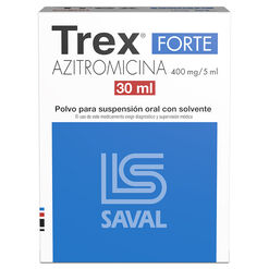 Azitrom Forte 400 mg/5 mL x 20 mL Polvo para Suspensión Oral con Solvente | Farmacias Ahumada