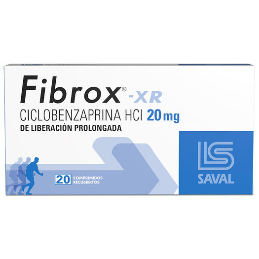 Fibrox XR 20 mg x 20 Comprimidos Recubiertos de Liberación Prolongada ...