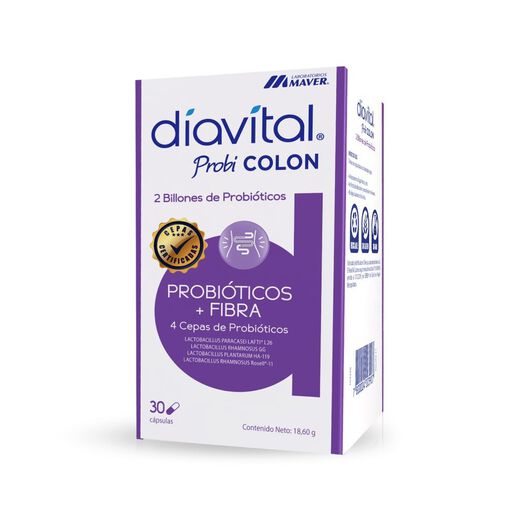 Diavital Probi Kln 30 Cap | Farmacias Ahumada