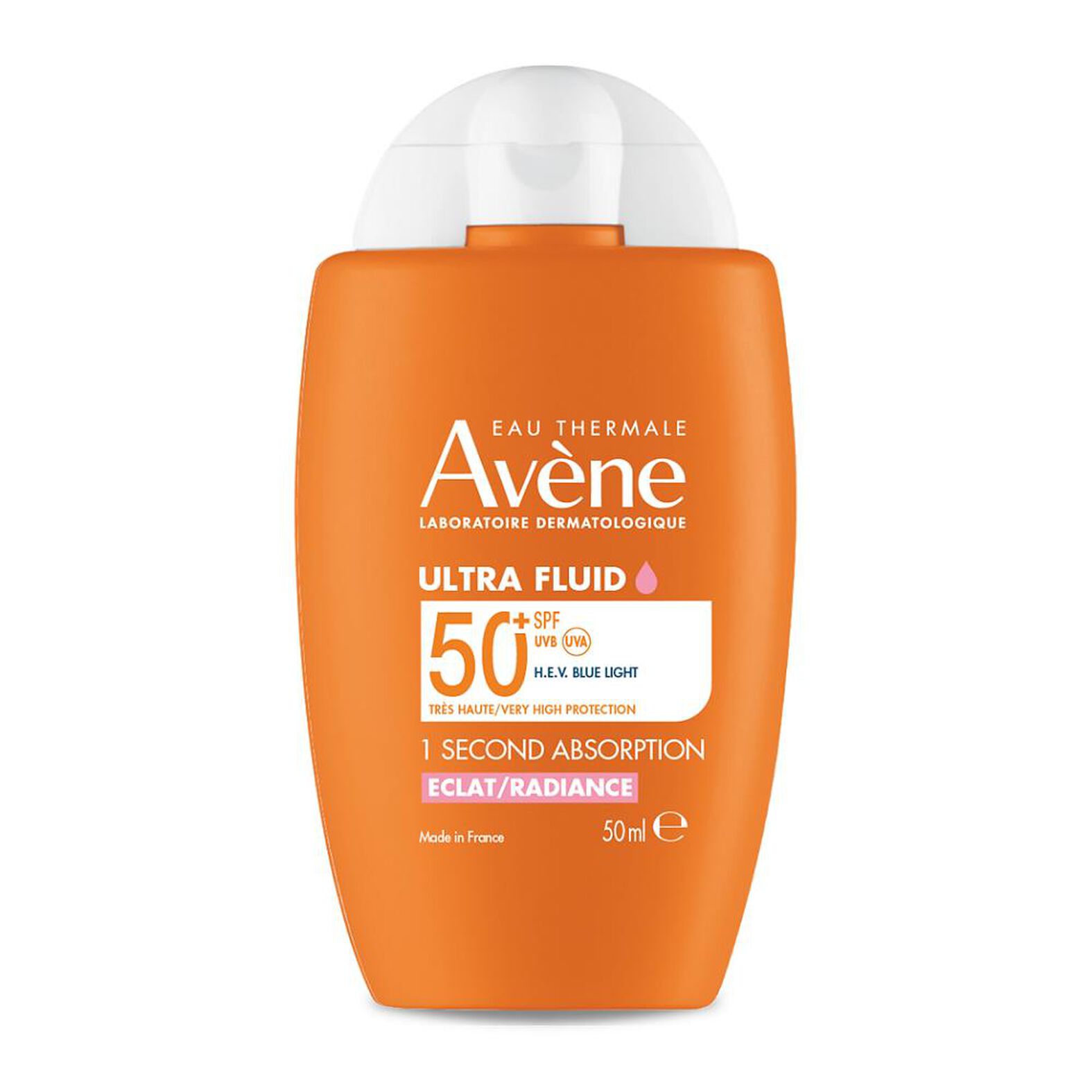 Protector Solar Avene Ultra Fluid Radiance FPS 50+ 50 mL | Farmacias ...