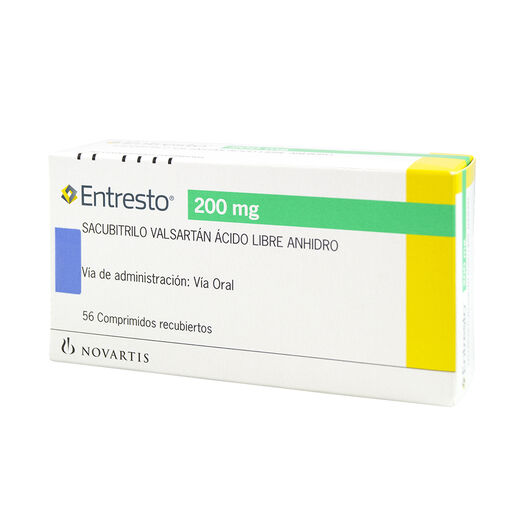 Entresto 200 mg x 56 Comprimidos Recubiertos | Farmacias Ahumada