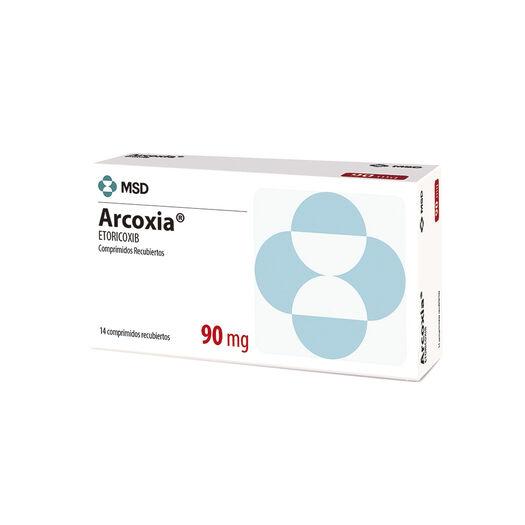 Arcoxia 90 mg x 14 Comprimidos Recubiertos | Farmacias Ahumada