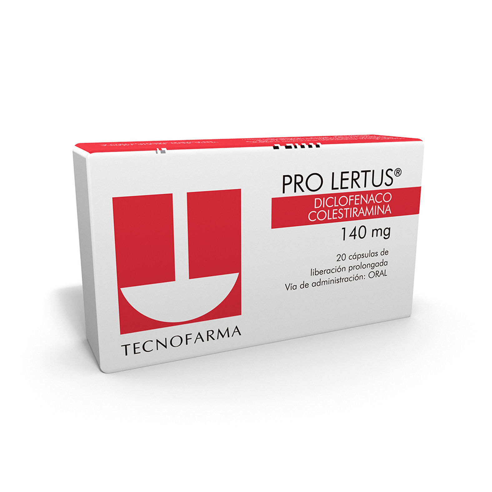 Pro Lertus 140 mg x 20 Cápsulas