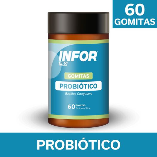 Infor Pro Probioticos 60 Gomitas | Farmacias Ahumada