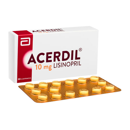 Acerdil 10 mg x 30 Comprimidos | Farmacias Ahumada