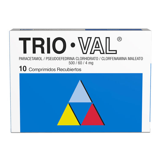 Trioval x 10 Comprimidos Recubiertos | Farmacias Ahumada