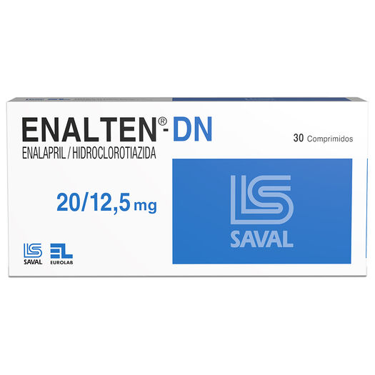 Enalten DN 20 mg/12.5 mg x 30 Comprimidos | Farmacias Ahumada