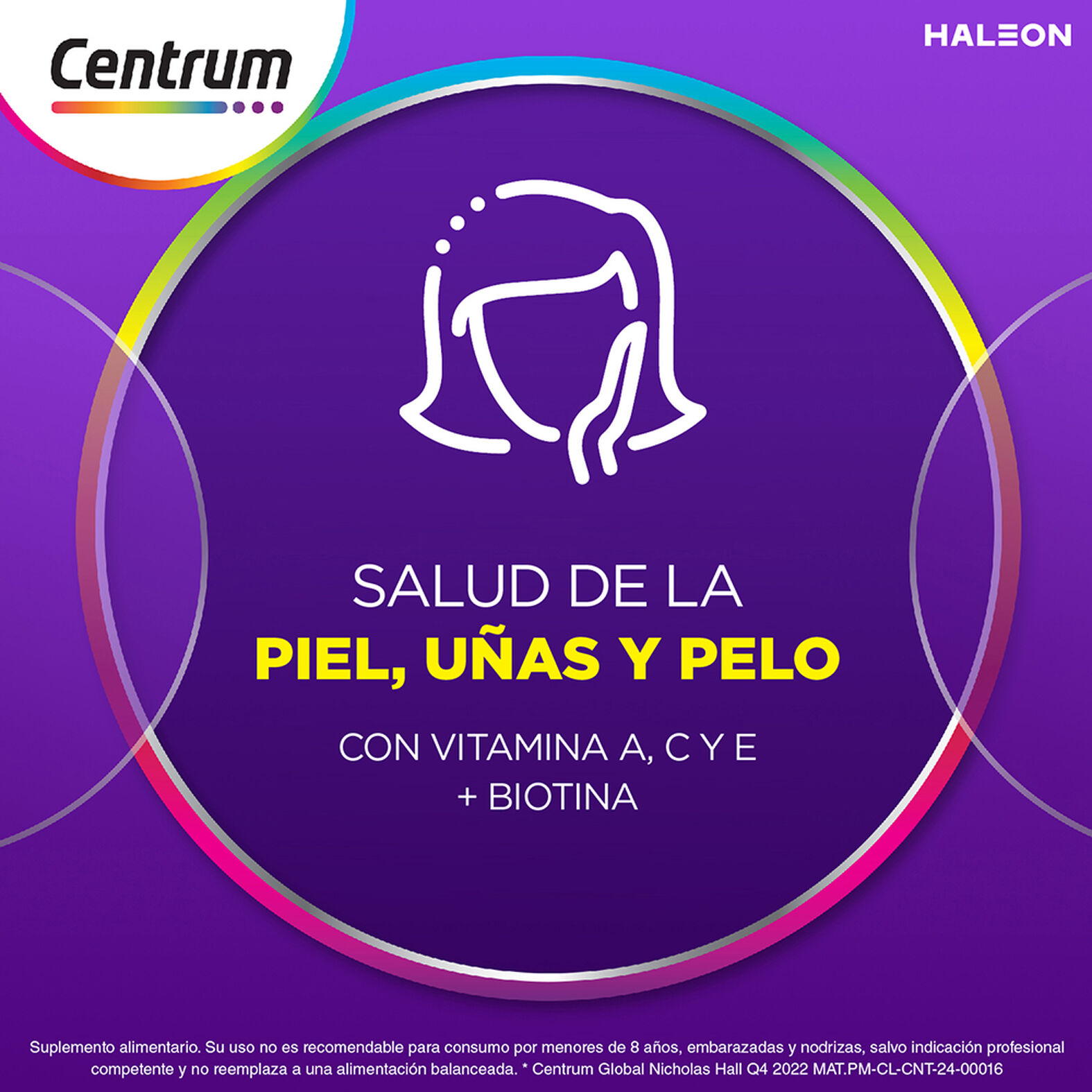 Multivitamínico Centrum Mujer 30 comprimidos