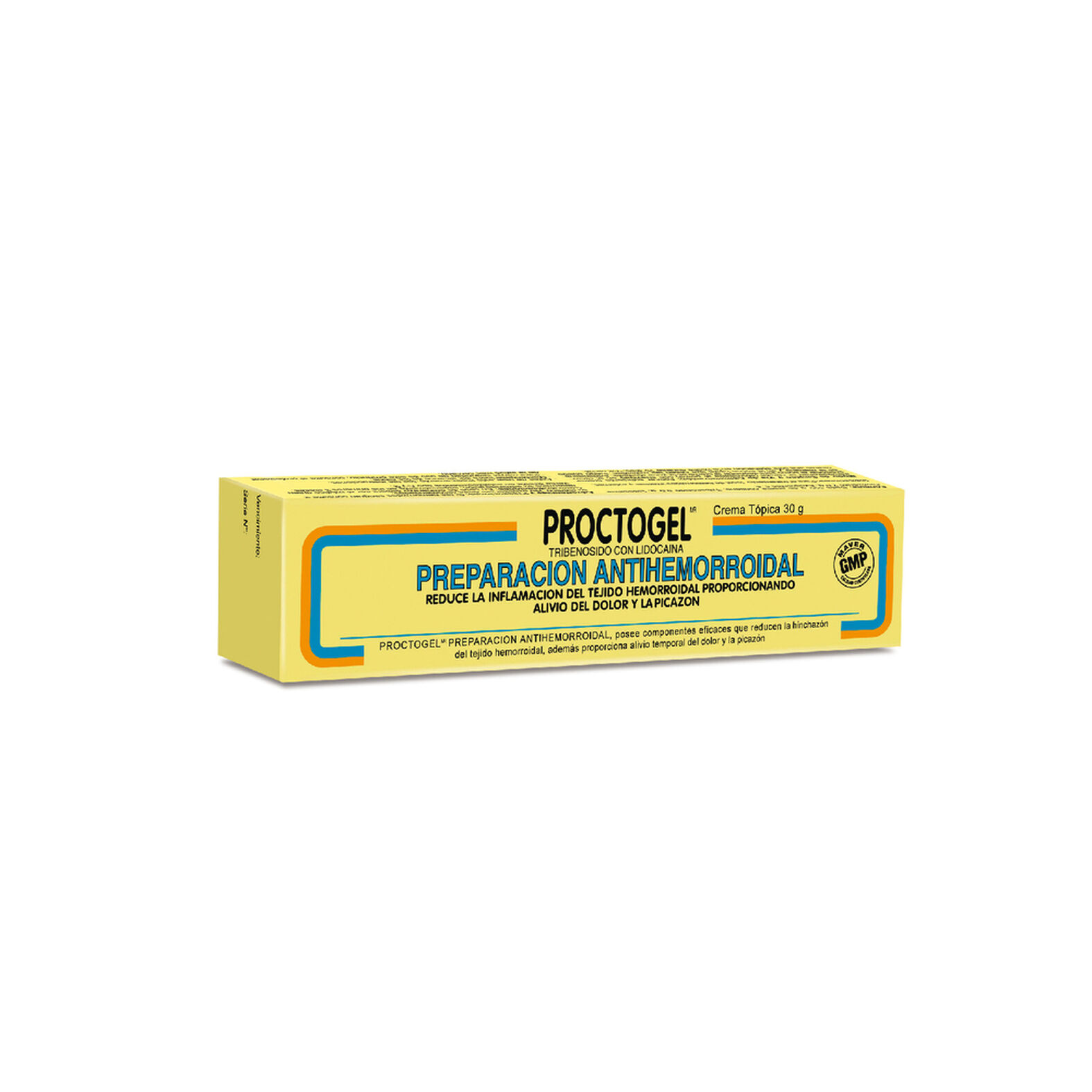 Proctogel x 30 g Crema Rectal | Farmacias Ahumada