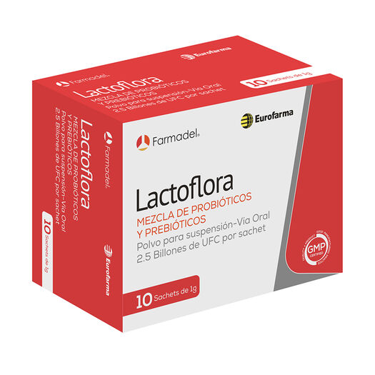 Lactoflora 1Gr 10 Sachet | Farmacias Ahumada