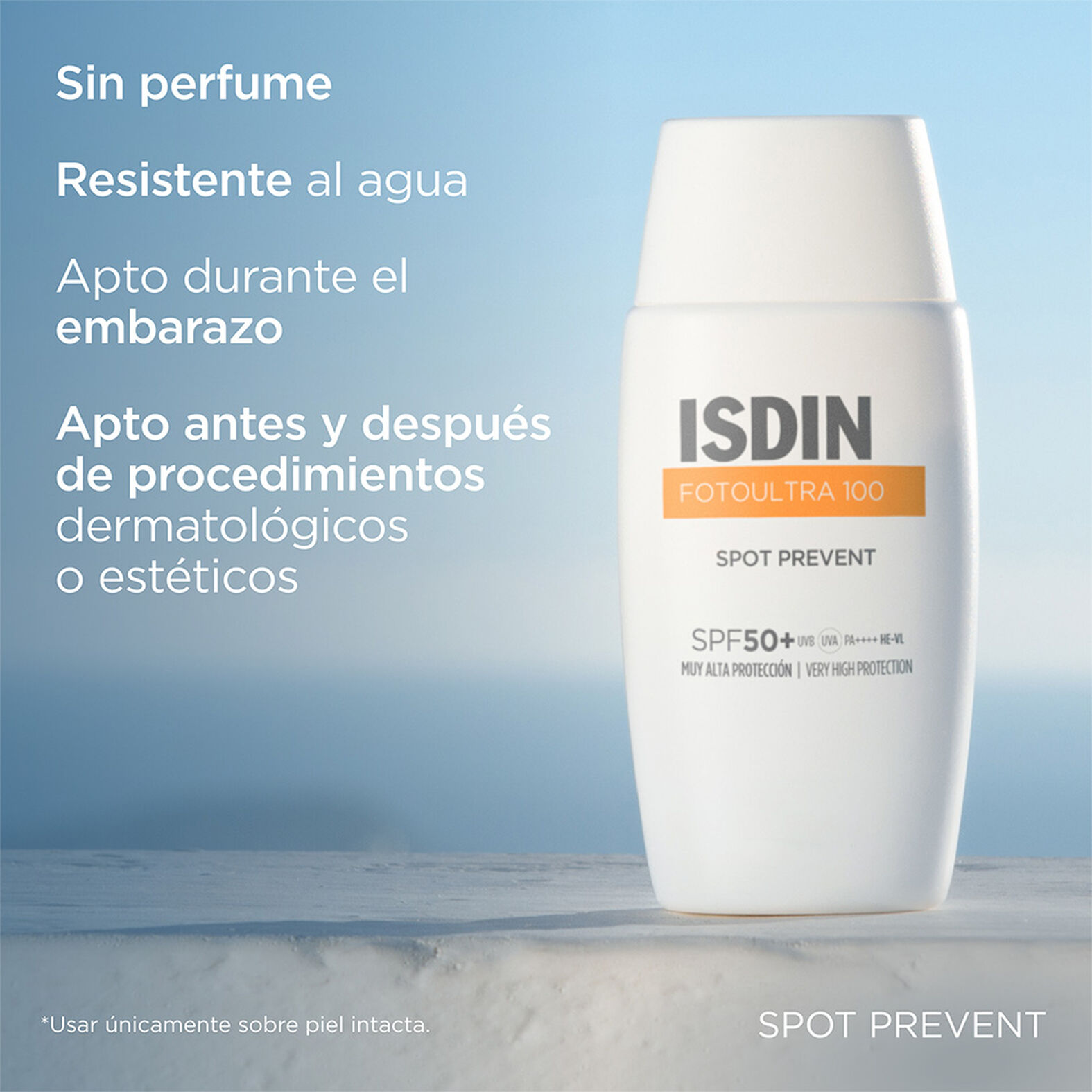Protector solar ISDIN Fotoultra 100 Spot Prevent FPS 50