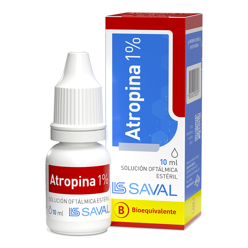 Atropina 1% Colirio Frasco 10ml | Farmacias Ahumada