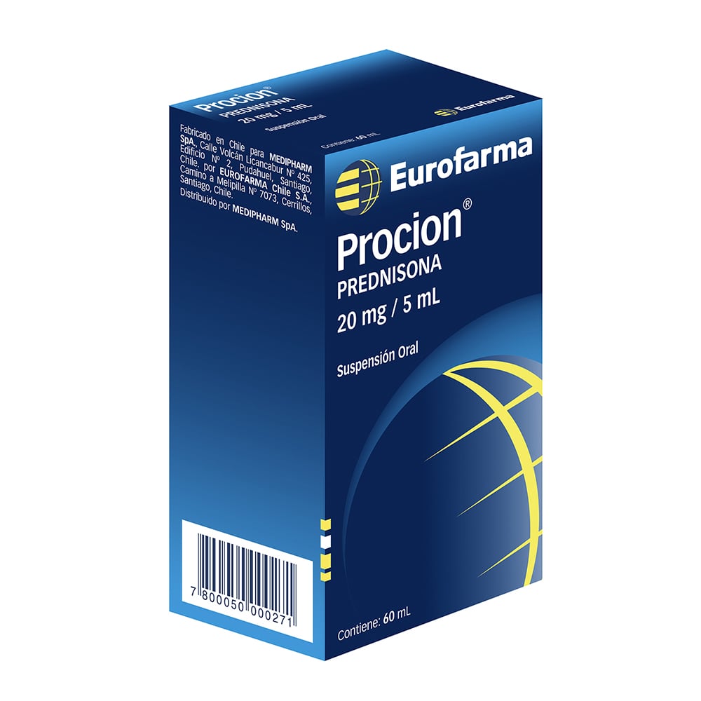 Procion 20 mg/5 ml x 60 ml Suspensión | Farmacias Ahumada