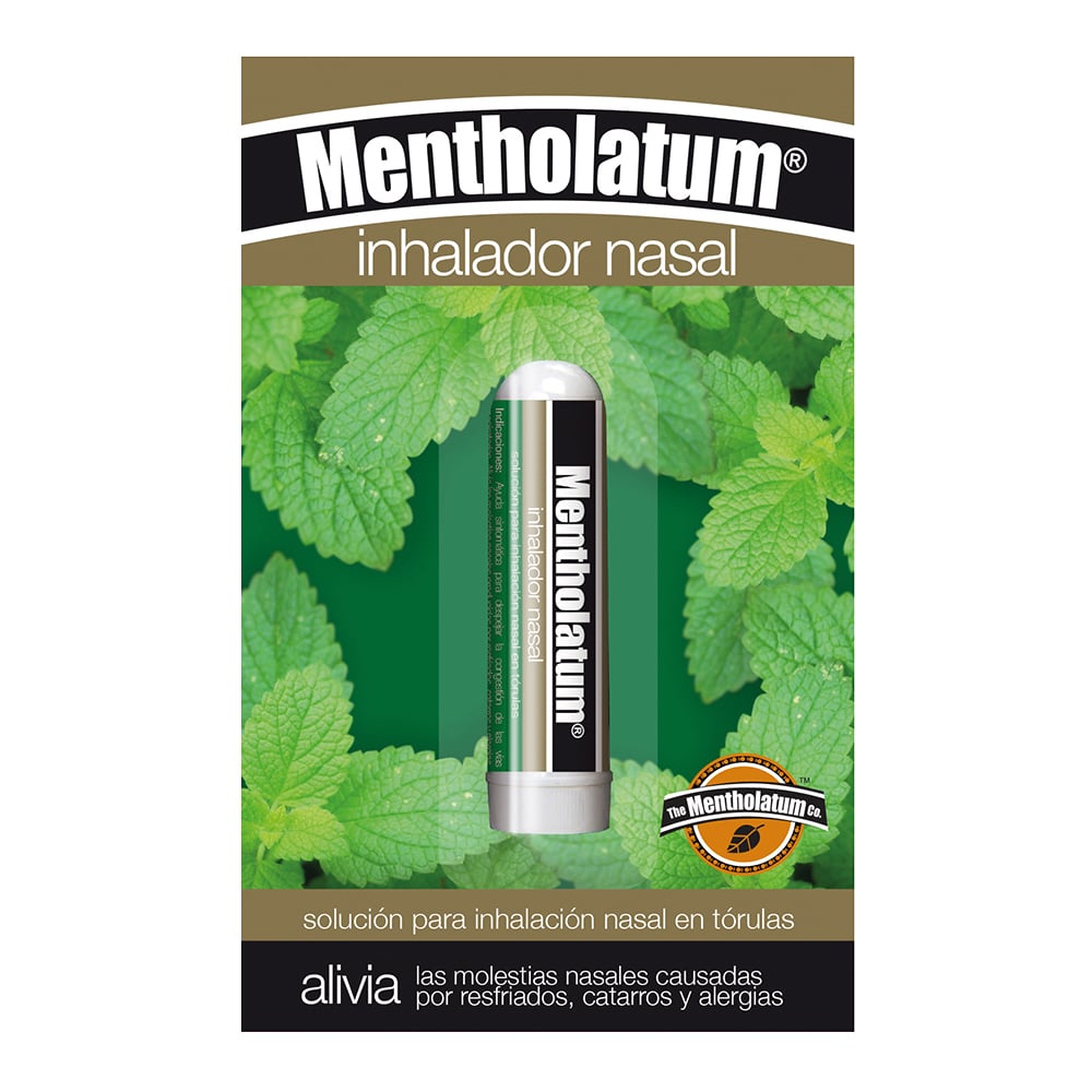 Mentholatum Inhalador Nasal x 1,5 g Solución Para Inhalación Nasal ...