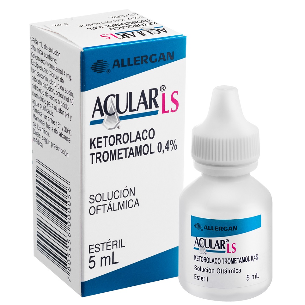 Acular LS 0,4% x 5 mL Solución Oftálmica | Farmacias Ahumada